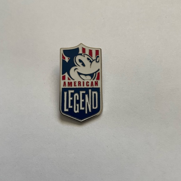 Disney | Accessories | Disney Park Pin Trading American Legend Mickey ...